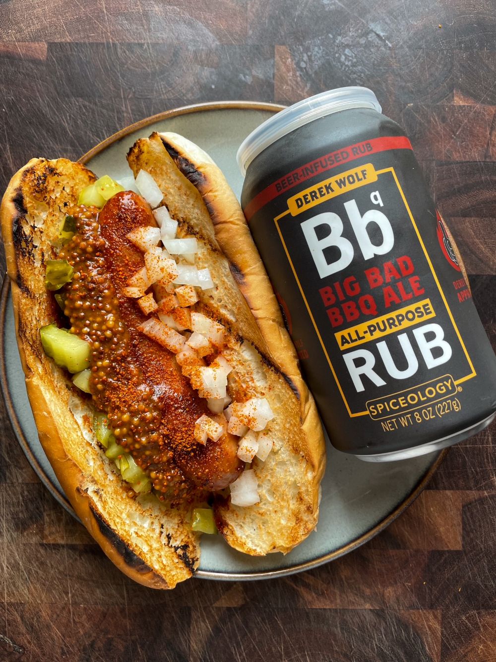Big Bad BBQ Ale Rub Braised Bratwursts – Spiceology