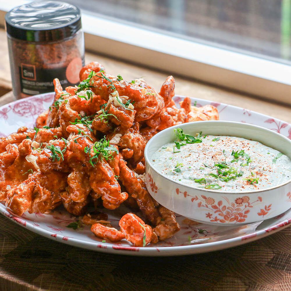 Smoked Chipotle Mezcal Chicharrones – Spiceology